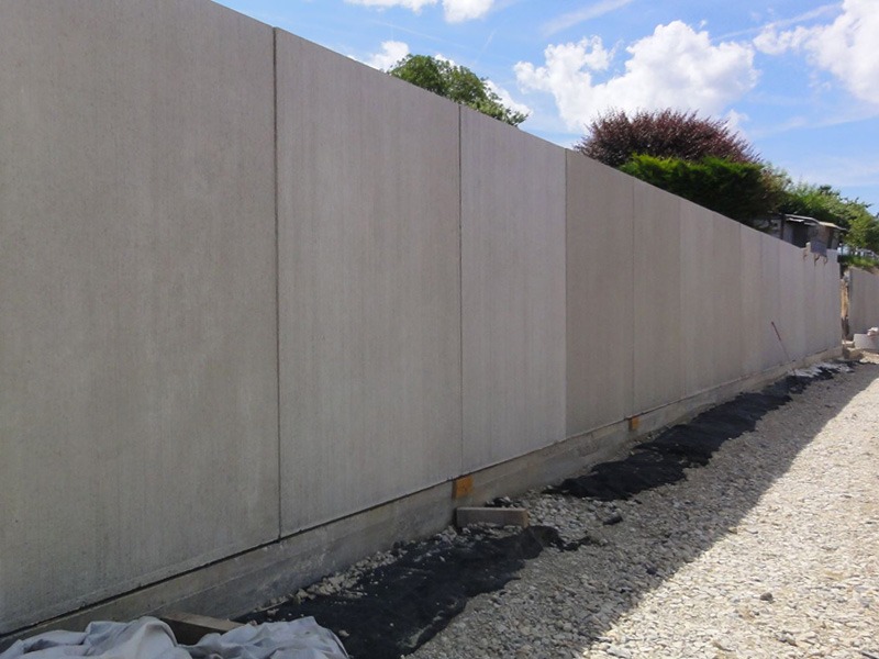 Mur 125, pour des soutènements pouvant atteindre les 6 mètres de haut
